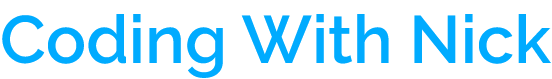 Coding With Nick Creative Web Blogs Html Css And Javascript 8502
