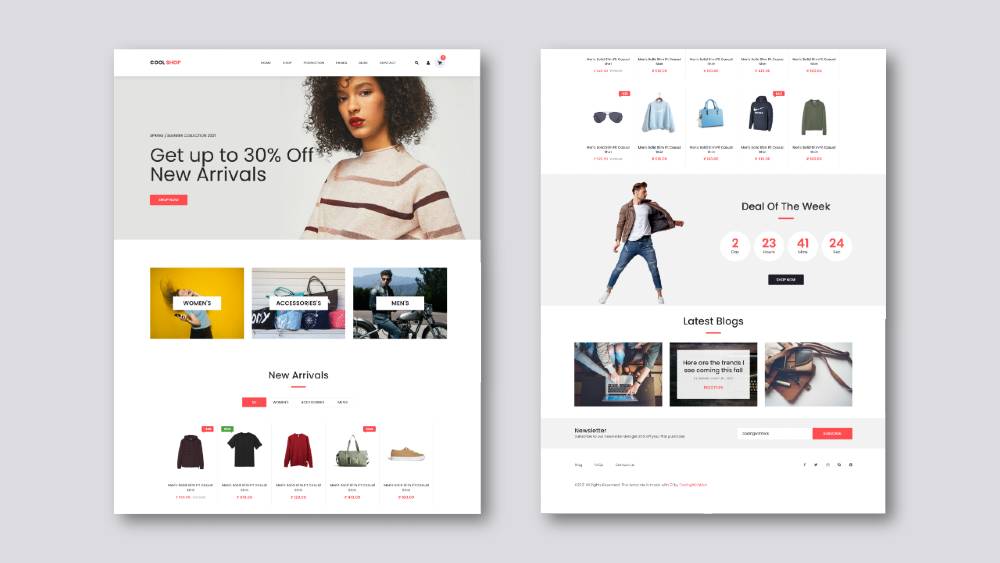 Ecommerce Product Page Design Using Html Css Rankedia Gambaran