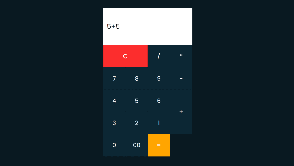 Design A Simple Stylish Calculator Using Html Css And Javascript Gambaran