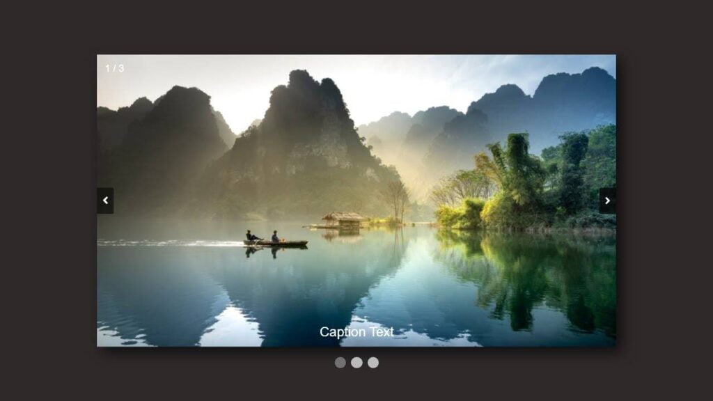 Responsive Image Slider With Manual Button Auto play Html Css 