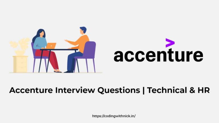 Accenture Interview Questions | Technical & HR - Coding With Nick Accenture Interview Questions | Technical & HR - Coding With Nick